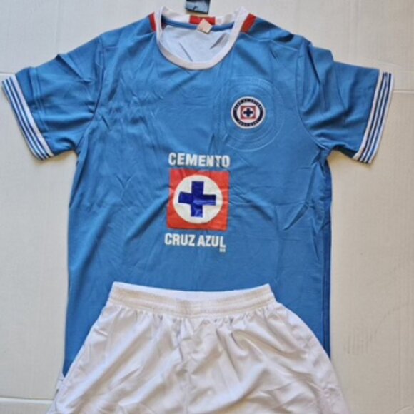 Shirts & Tops | Cruz Azul Blue Home Kids Kit | Poshmark